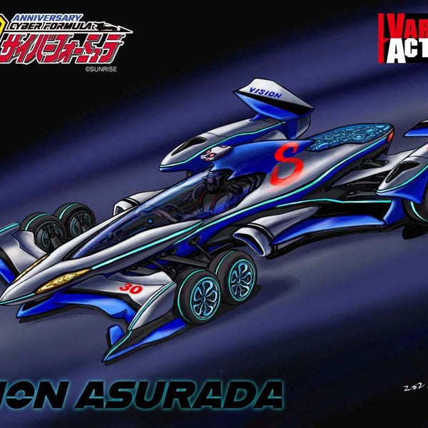 Variable Action Variations: Future GPX Cyber Formula - Vision Asurada – megahobby